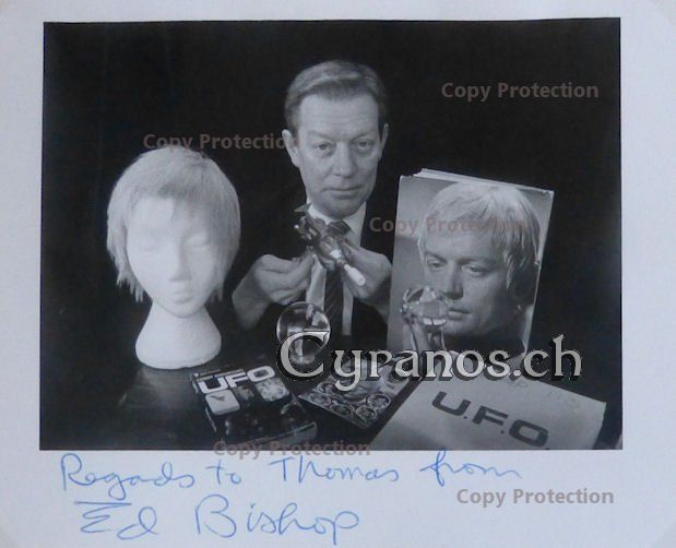 Ed Bishop (1932-2005) Schauspieler - Autogramm JAMES BOND (Gebraucht ...