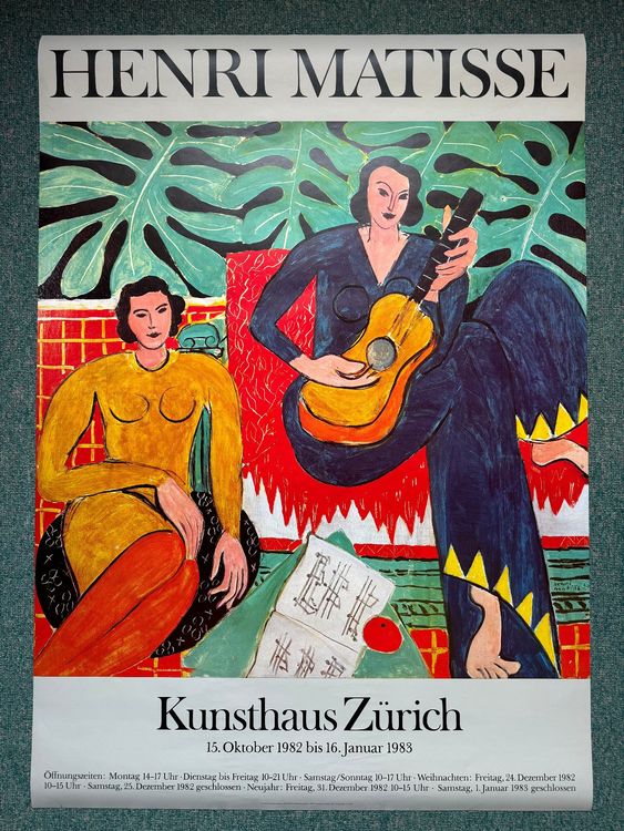Henri Matisse, Kunsthaus Zürich, 1982 (Gebraucht) in Wettswil für CHF 60 – mit Lieferung auf ...