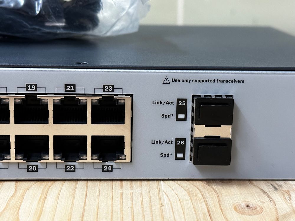 HP 1810-24G Pro Curve Switch HPE 1810-24G v2 Switch (J9803A) (Gebraucht ...