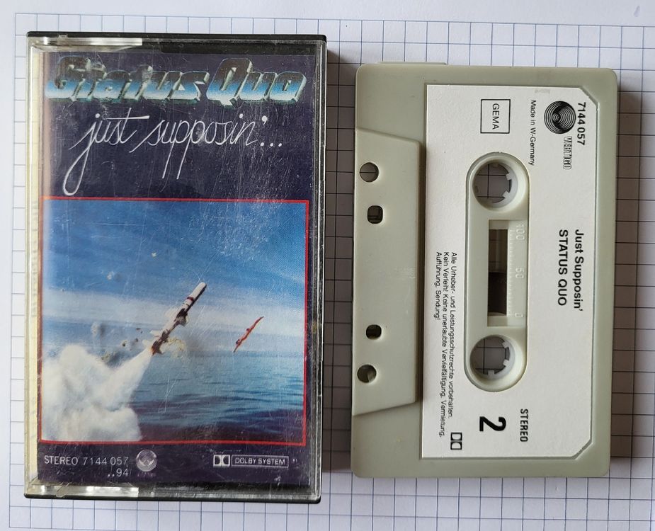 MC STATUS QUO / JUST SUPPOSI (Gebraucht) in Koppigen für CHF 15 – mit ...