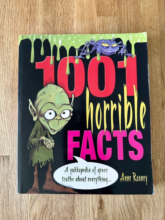 English book- 1001 Horrible Facts. | Kaufen auf Ricardo