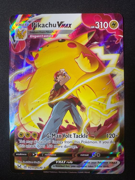 Pikachu VMAX TG17 - Spl. Illustr. Rare - Lost Origin - EN (Neu (gemäss ...