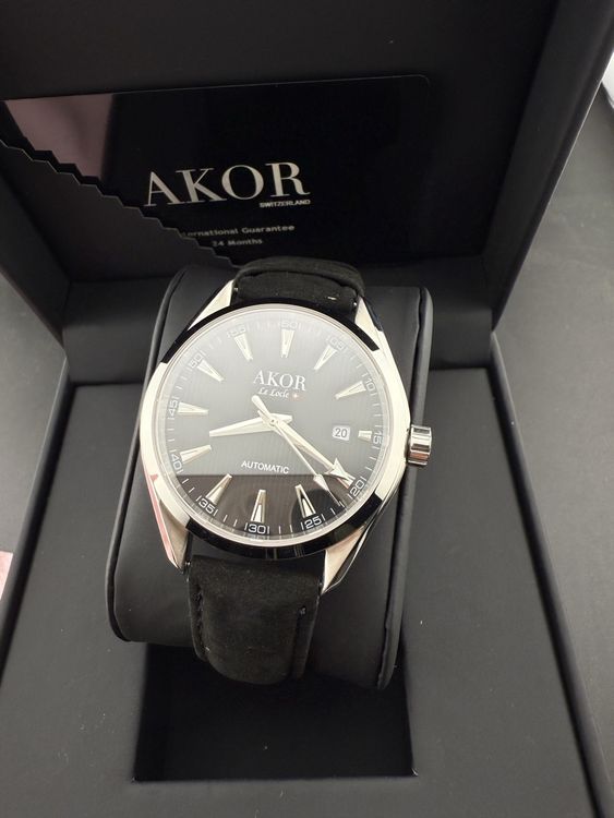 AKOR Le Locle Spectrum Montre Automatique Neuf Full Set (Neuf avec ...