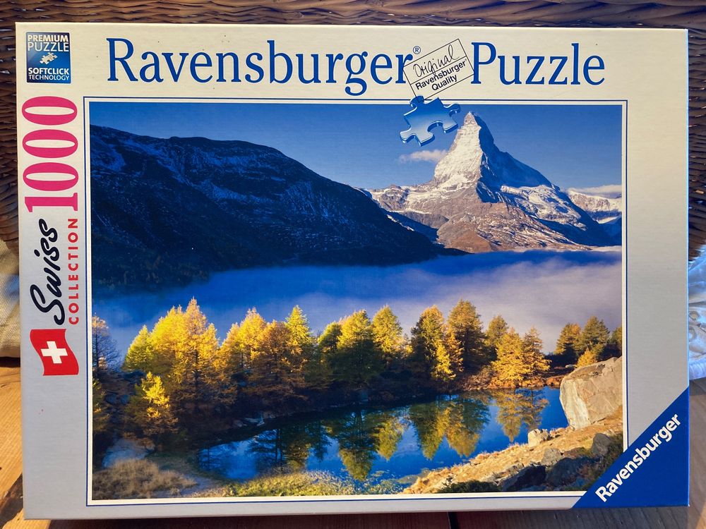 Ravensburger 1000er Puzzle Grindjisee mit Matterhorn | Kaufen auf Ricardo