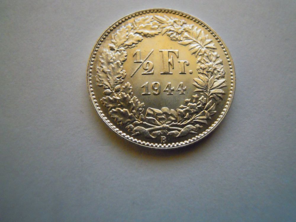 50 Rp. 1944 unz/stgl Top (Neu (gemäss Beschreibung)) in Kriegstetten für CHF 4.6 – mit Lieferung ...