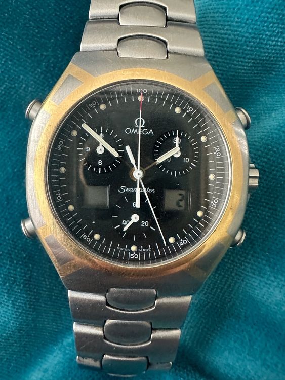 Omega Seamaster Polaris Chronograph ca. 1988 (Gebraucht) in Rotkreuz ...
