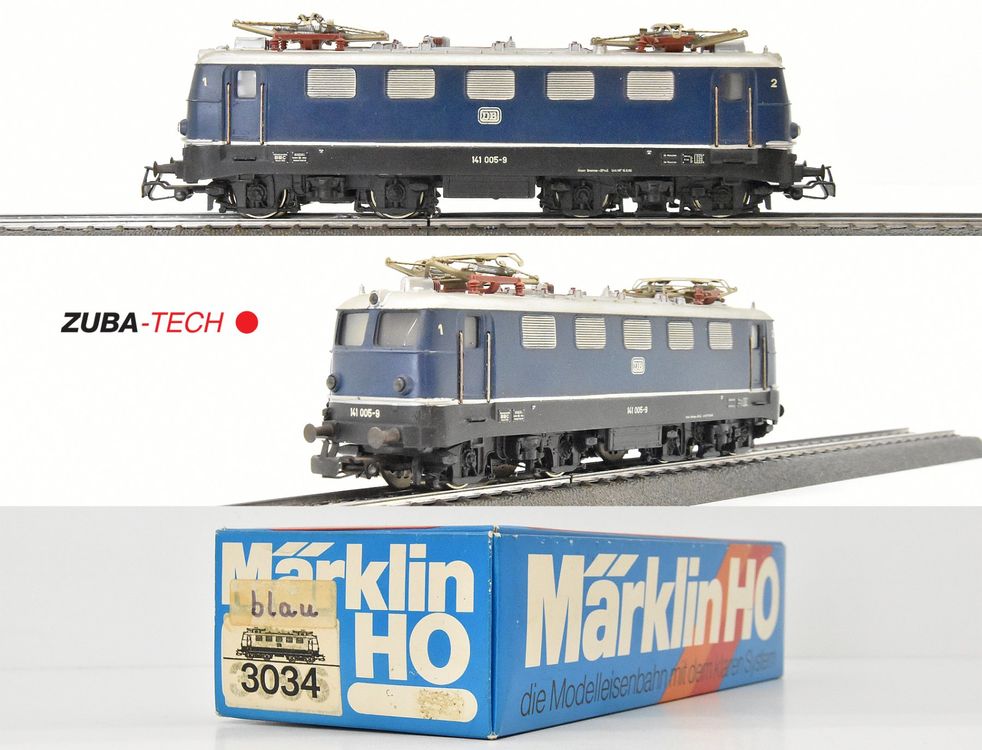 Märklin 3034 E-Lok BR 141, H0 WS Analog mit OVP | Kaufen auf Ricardo