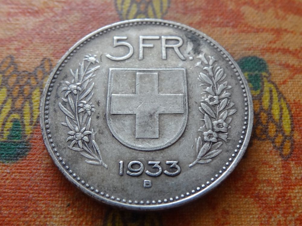 5 Fr. 1933 | Kaufen auf Ricardo