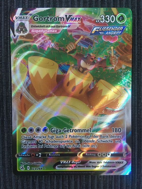 Pokemon Gortrom Vmax Fusions Angriff (Neu (gemäss Beschreibung)) in ...