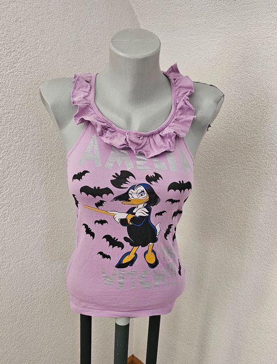 Sisley x Disney Gundula Gaukeley Top Gr. 150 Fledermaus (Gebraucht) in ...