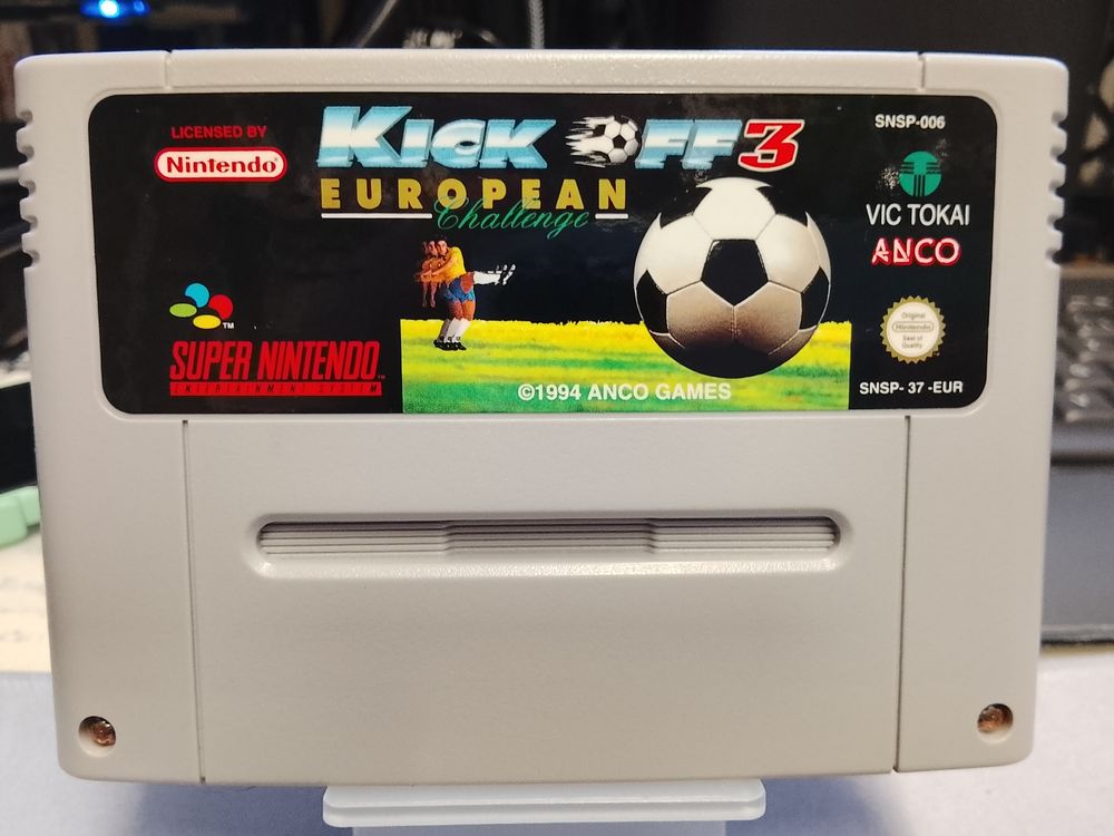 Kick Off 3 - Super Nintendo SNES - Top Zustand! (Gebraucht) in Zürich ...