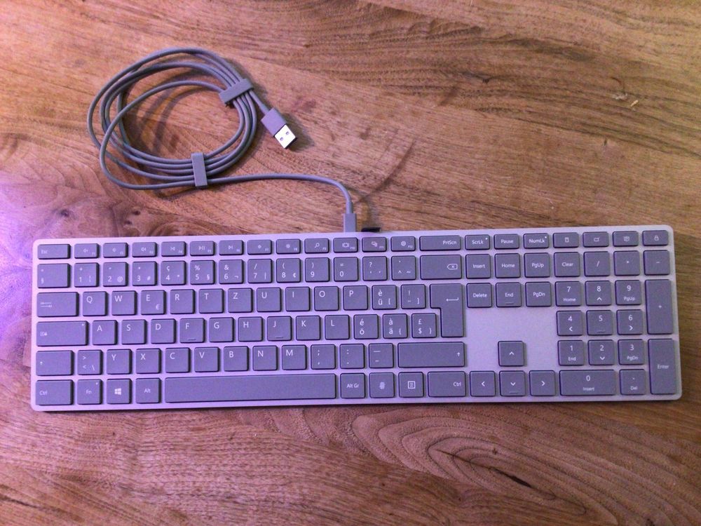 Microsoft Modern Keyboard Fingerprint ID (Neu (gemäss Beschreibung)) in ...