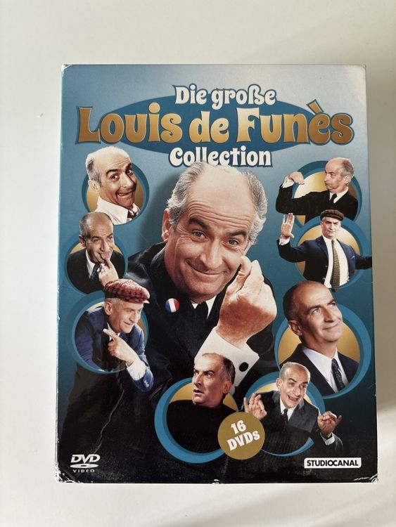 Louis de Funès Collection 16 DVDs (Gebraucht) in Zollikerberg für CHF 11.5 – mit Lieferung auf ...
