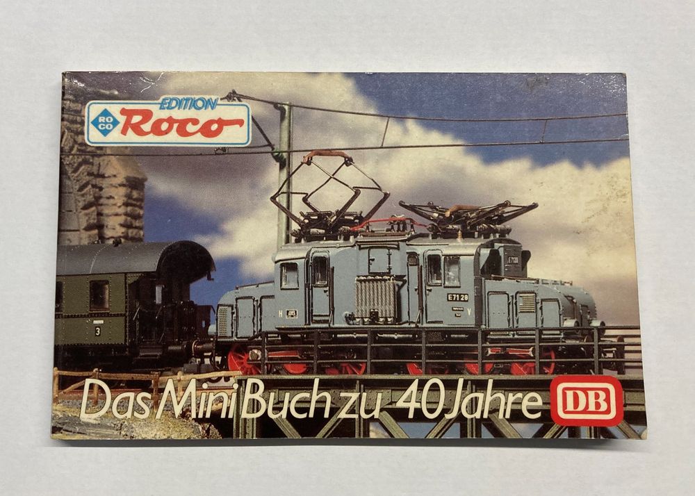 Das Mini Buch zu 40 Jahre DB | Kaufen auf Ricardo