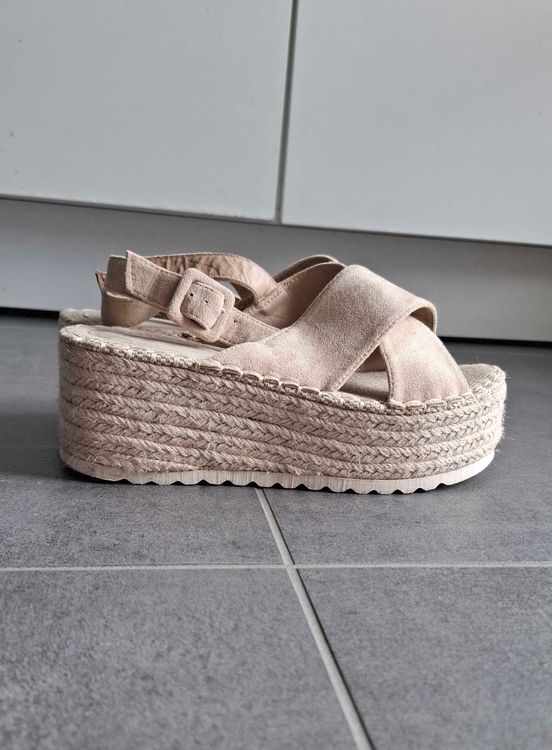 Sandales espadrilles à plateau | Kaufen auf Ricardo