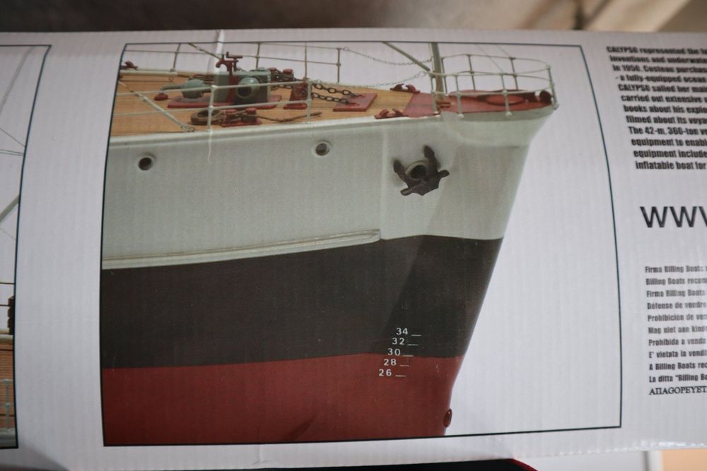 RC Boot " Calypso" Expeditionsschiff (Neu und originalverpackt) in ...