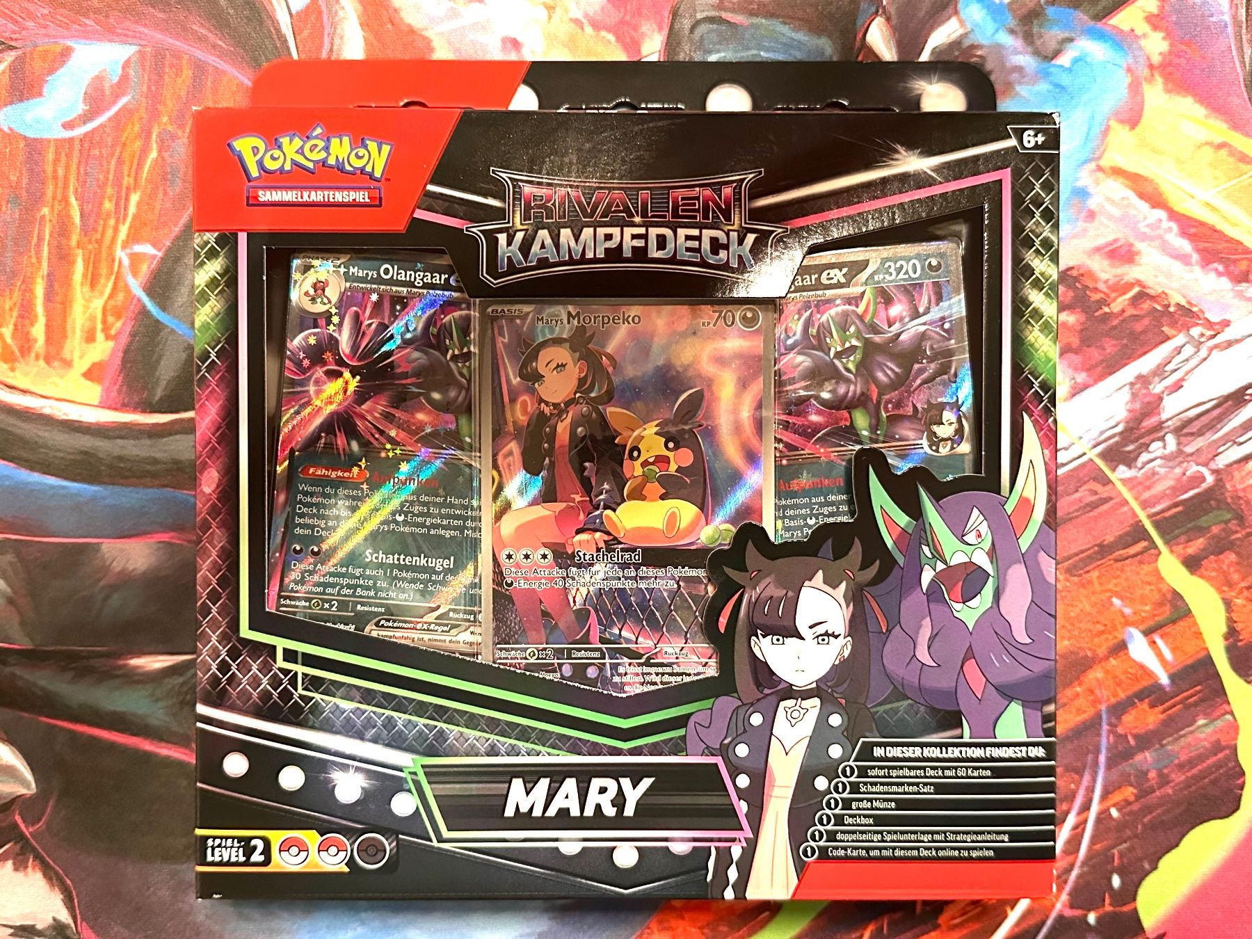 Pokémon Rivalen Kampfdeck Mary mit Marys Morpeko DE NEU/OVP (Neu und ...