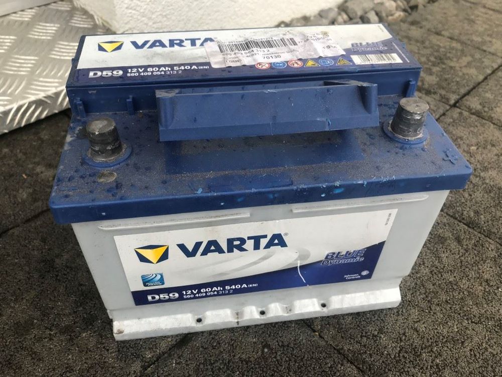 Varta D59 Autobatterie 12V 60Ah | Kaufen auf Ricardo