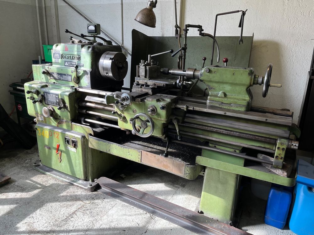 Oerlikon Drehbank DEo a (Gebraucht) in Affoltern am Albis für CHF 473 – nur Abholung auf Ricardo ...