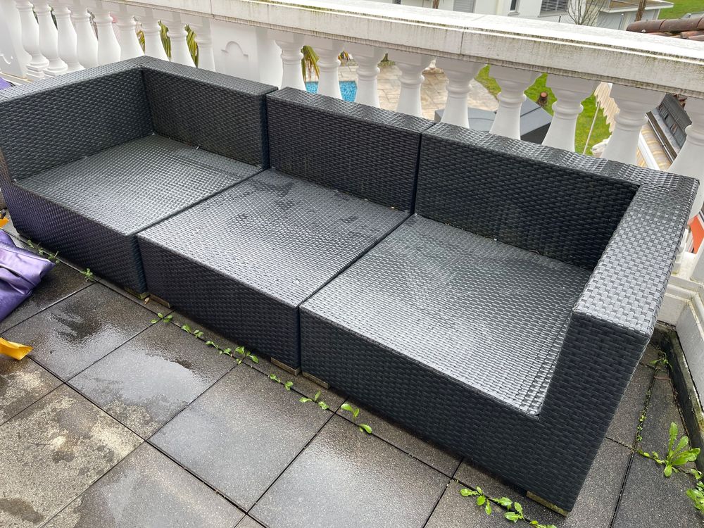Gartenlounge aus Rattan (Gebraucht) in Reichenburg für CHF 90 – nur Abholung auf Ricardo kaufen