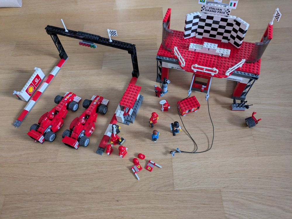 Lego Racers - Ferrari Finish Line (8672) (Gebraucht) in Lausanne für ...