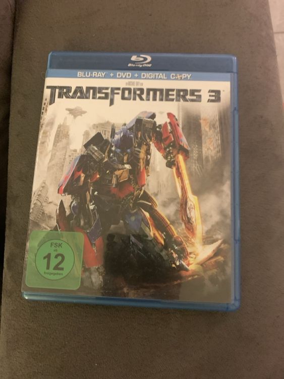 Transformers 3 Blu-ray + DVD + Digital Copy FSK 12 (Gebraucht) in ...