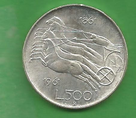 Italien, 500 Lire 1961 , Silber , | Kaufen auf Ricardo
