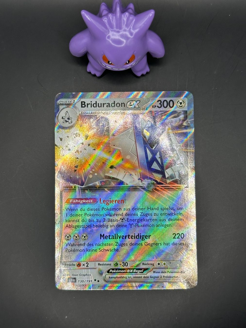 Pokémon Stürmische Funken - Briduradon ex SSP 130 DE (Neu (gemäss ...