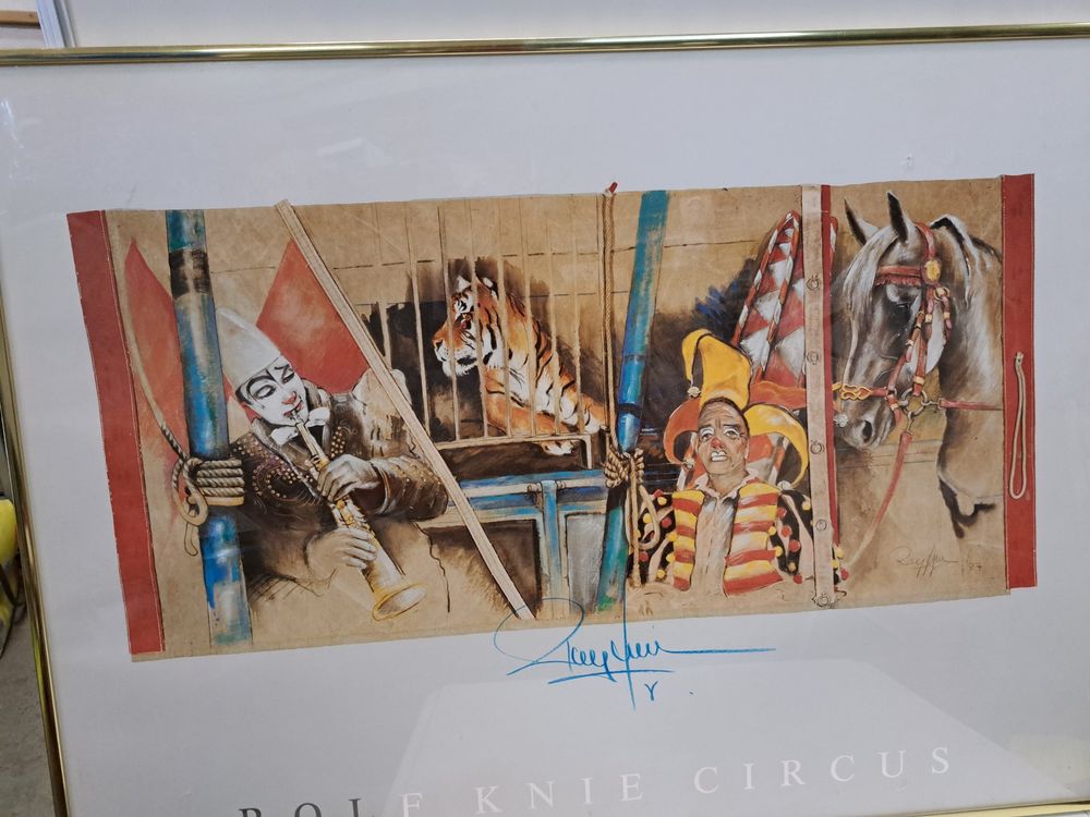 Rolf Knie Litho Handsigniert (Gebraucht) in Grossdietwil für CHF 50 – nur Abholung auf Ricardo ...