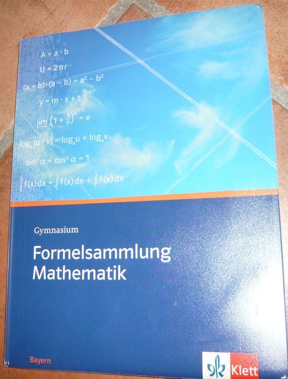 Buch Mathematik Formel-Sammlung (Gebraucht) in Ruggell für CHF 5 – mit ...