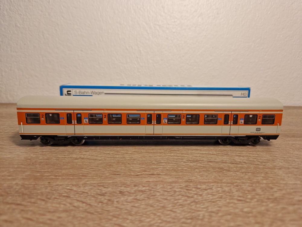 Märklin 4184 S-Bahn-wagen 2.Kl DB H0 OVP NEU (Neuf avec emballage d ...