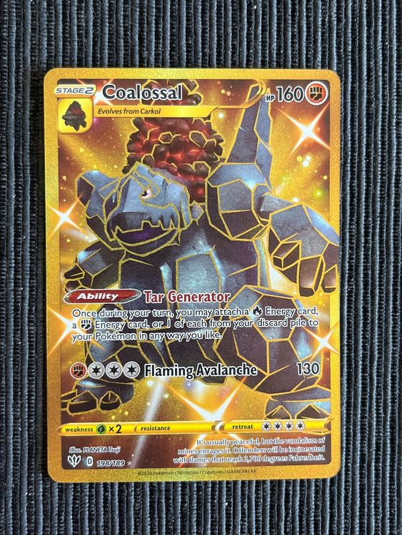 Pokemon Coalossal Gold Darkness Ablaze EN (Neu (gemäss Beschreibung ...