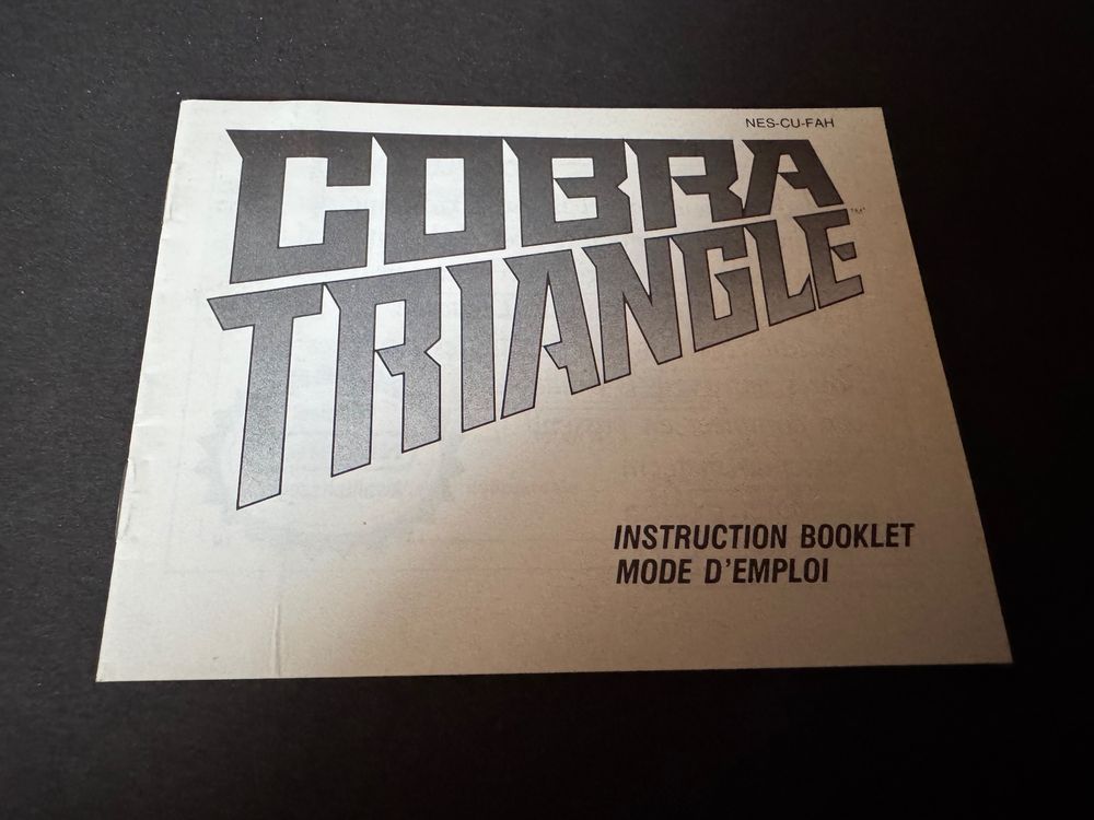 ANLEITUNG FÜR COBRA TRIANGLE NINTENDO NES FRA NL (Gebraucht) in Hägendorf für CHF 13 – mit ...