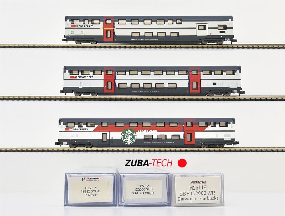 Hobbytrain 3x IC 2000 Wagen SBB Spur N | Kaufen auf Ricardo