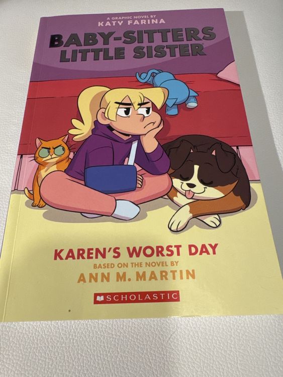 Baby-Sitters Little Sister: Karen's Worst Day Graphic Novel (Gebraucht ...