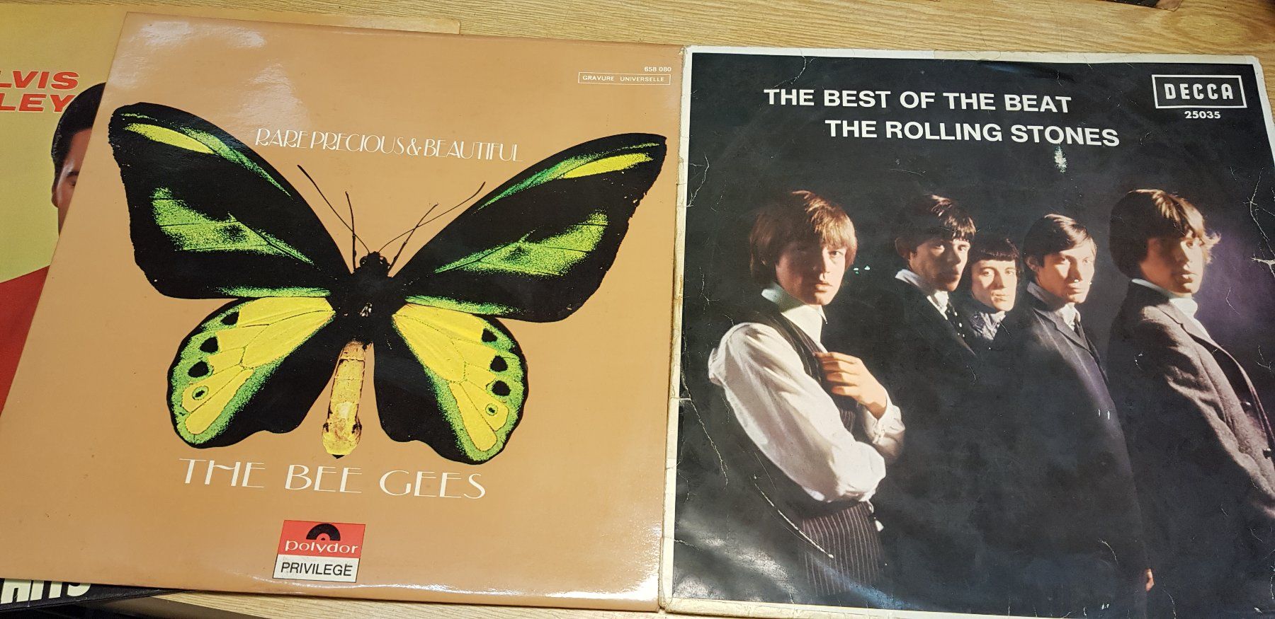 Singles+ LP's: Beatles/ Rolling Stones/ Elvis/Bee Gees u.A. (Gebraucht ...