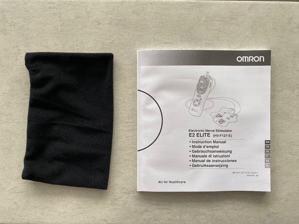 Omron E2 Elite HV-F127-E; Electronic Nerve Simulator (Gebraucht) in für ...