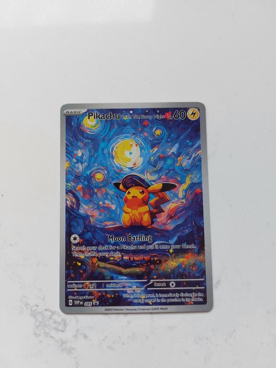Pokemon pikachu with the starry night (Neu (gemäss Beschreibung)) in ...