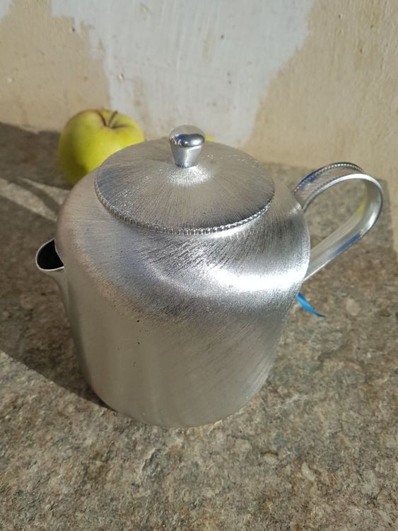 ARCIT Teaware,Holzofen- Herd- Tee- Deko- und Kaffekanne INOX (Neu ...