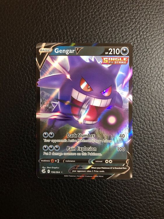 Fusion Strike Gengar V 156/264 Ab 1 | Kaufen auf Ricardo