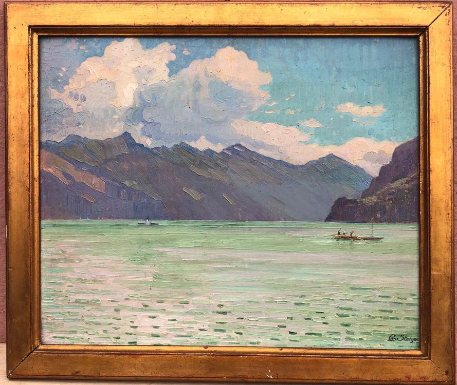 Gustav Karl von Steiger Orig. Gemälde (Gebraucht) in Hochdorf für CHF ...