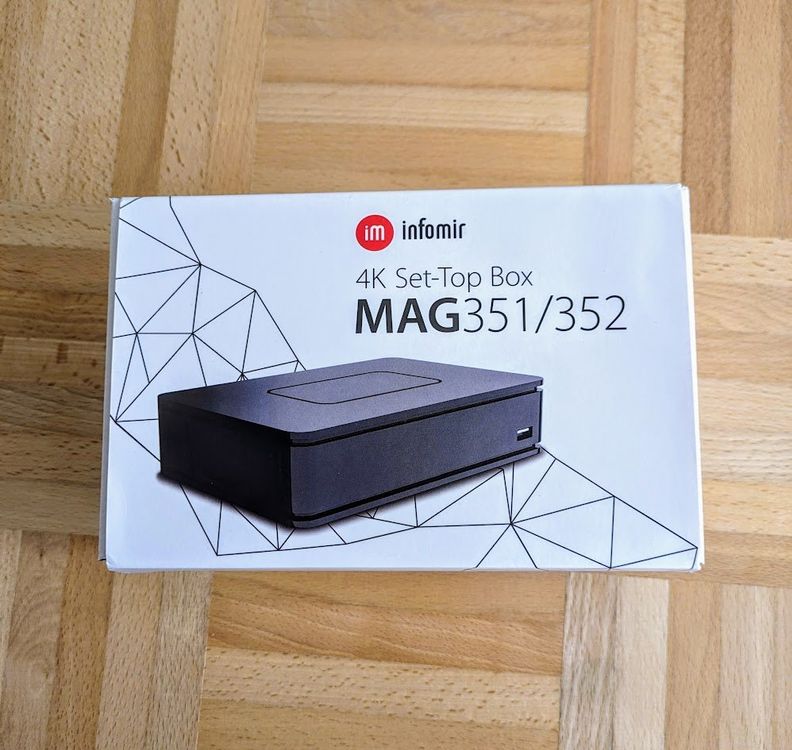 Infomir MAG 351 (Gebraucht) in für CHF 60 – mit Lieferung auf Ricardo ...