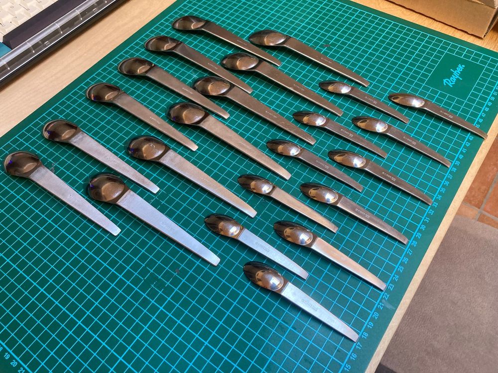 7 couverts Carl Aubock / Amboss / 2060 Maestro / Flatware (Gebraucht ...