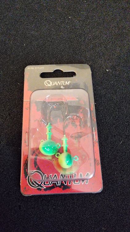 Angelköder Jighead Vertical Head Quantum gelb grün 15g 2/0 (Neu und originalverpackt) in Herisau ...