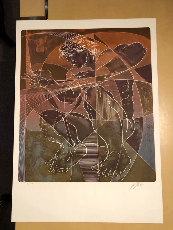 Lithographie Hans Erni | Kaufen auf Ricardo