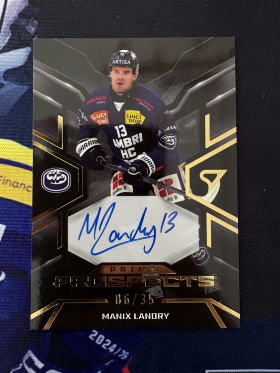 Manix Landry Autogramm Karte - HC Ambri-Piotta Rarität! (Neu (gemäss ...
