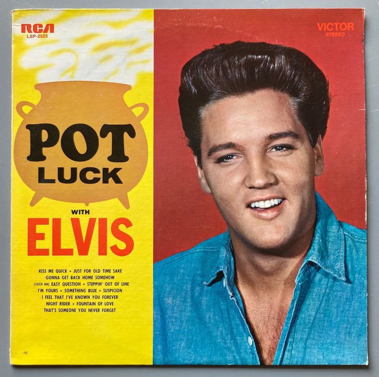 ELVIS PRESLEY - POT LUCK (D'occasion) à Poliez-Pittet pour CHF 15 ...