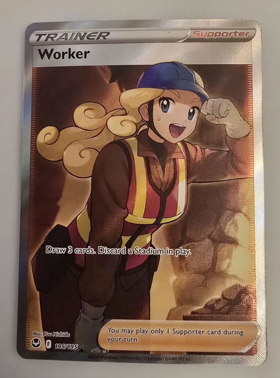 Carte Pokémon Worker 195/195 | Kaufen auf Ricardo