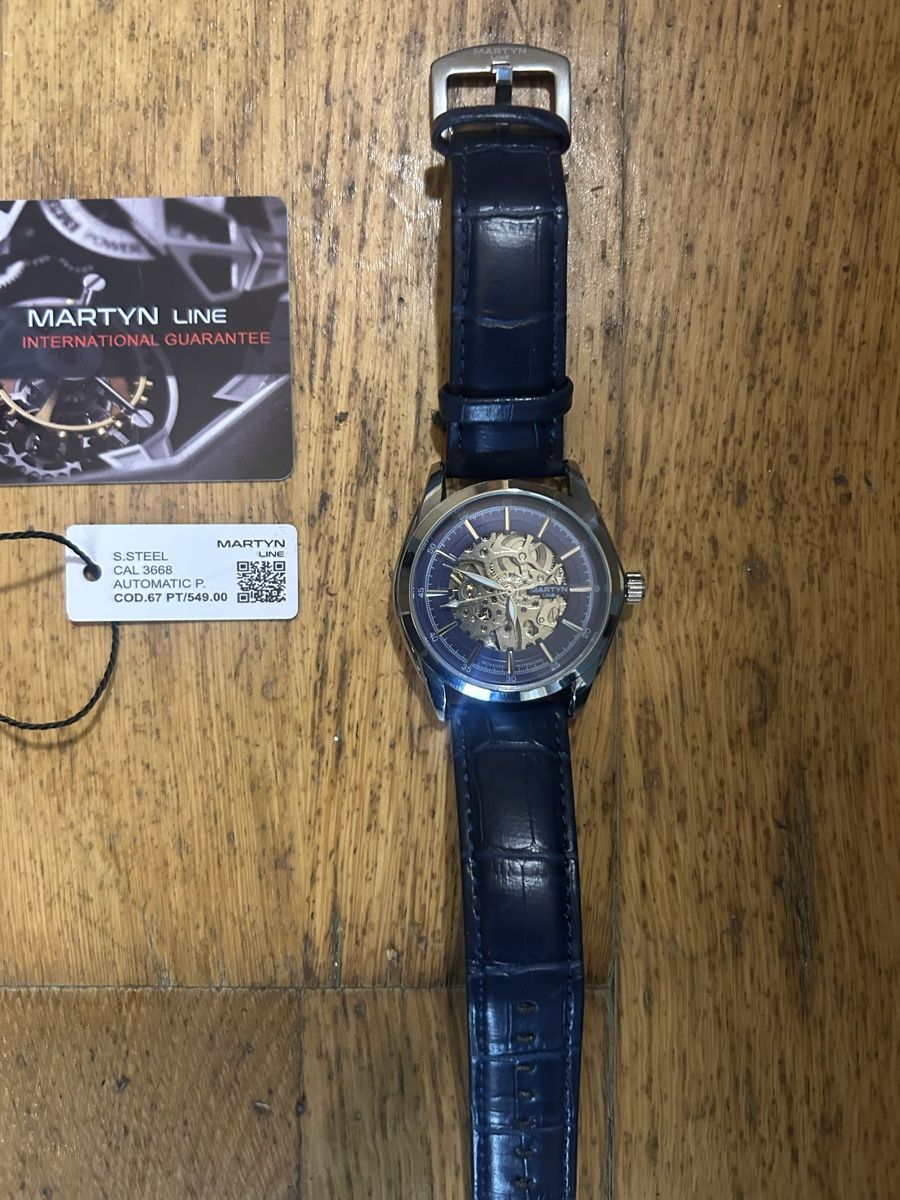 Martyn Line S.Steel Cal. 3668 Automatic P. Limited Edition (Neuf avec ...