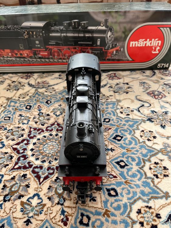 Märklin 5714 Spur 1 Dampflok BR 55 3964 der DB in OVP (Gebraucht) in ...